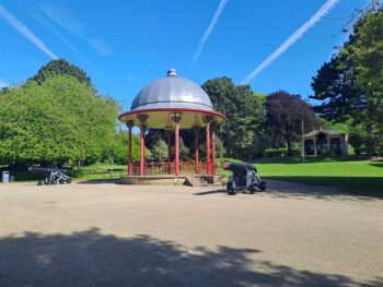 Roberts Park bandstand - Bradford District Parks